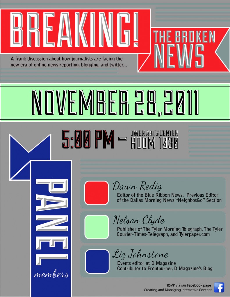 ‘Breaking! The Broken News’: panelists to discuss new era of online ...