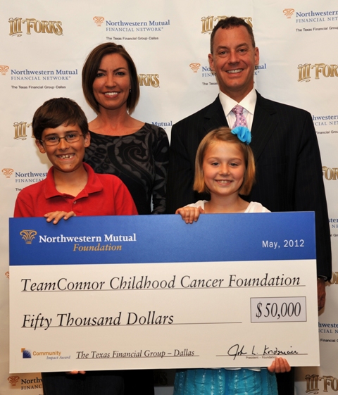 TeamConnor receives generous donation from Northwestern Mutual – Blue ...