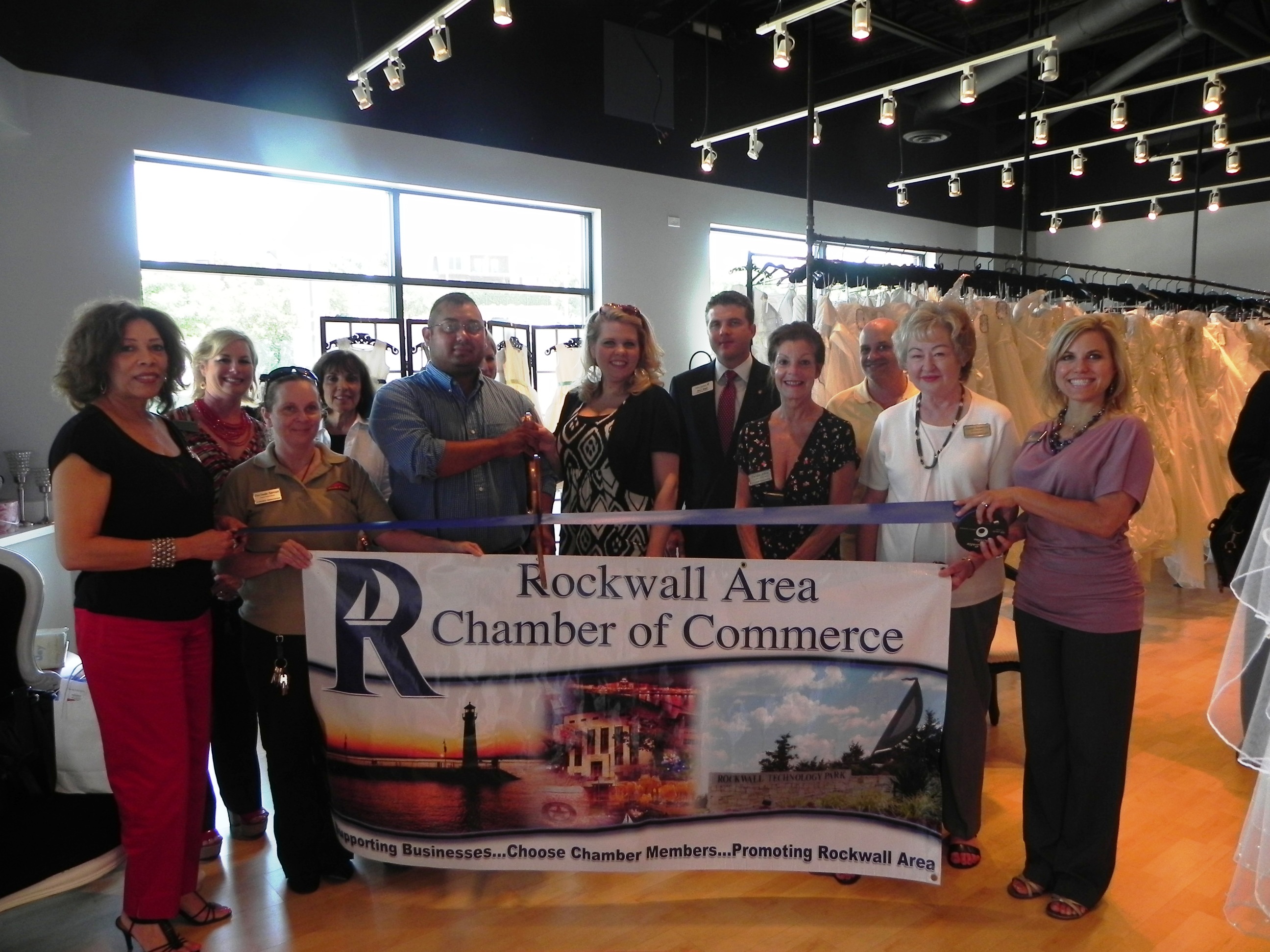 Ribbon cutting for Lakeside Party Rentals at The Harbor – Blue Ribbon News