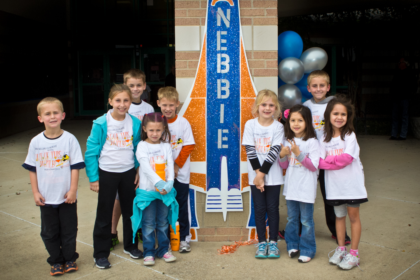 Nebbie Williams celebrates ‘Out of this World’ walk-a-thon – Blue ...