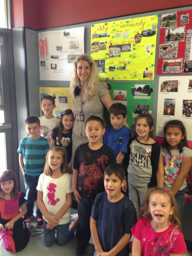 Springer students get history lesson from special visitor – Blue Ribbon ...