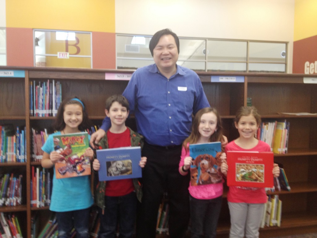 Celia Hays students visit with author Vuthy Kuon – Blue Ribbon News