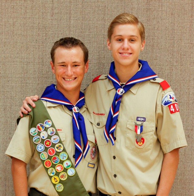 Logan Thatcher becomes 6th son in family to earn Eagle Scout award ...