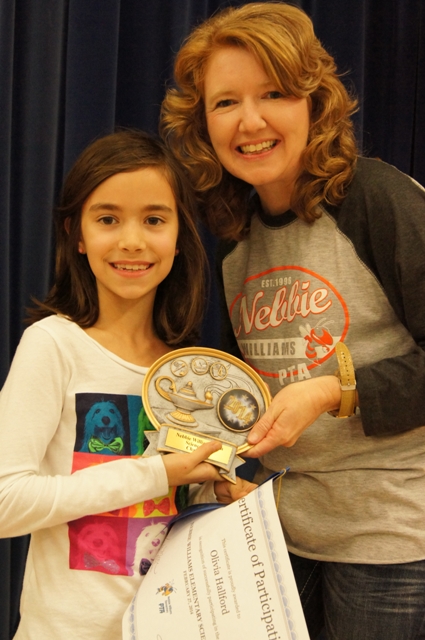 Nebbie Williams recognizes Science Fair winners – Blue Ribbon News
