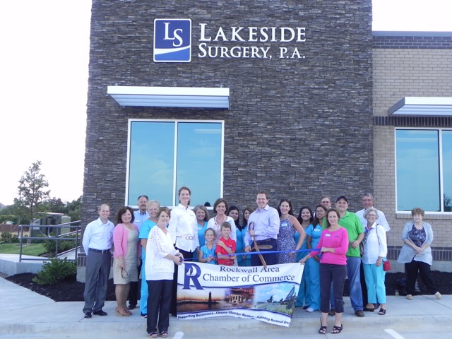 Rockwall Chamber hosts Lakeside Surgery ribbon cutting – Blue Ribbon News