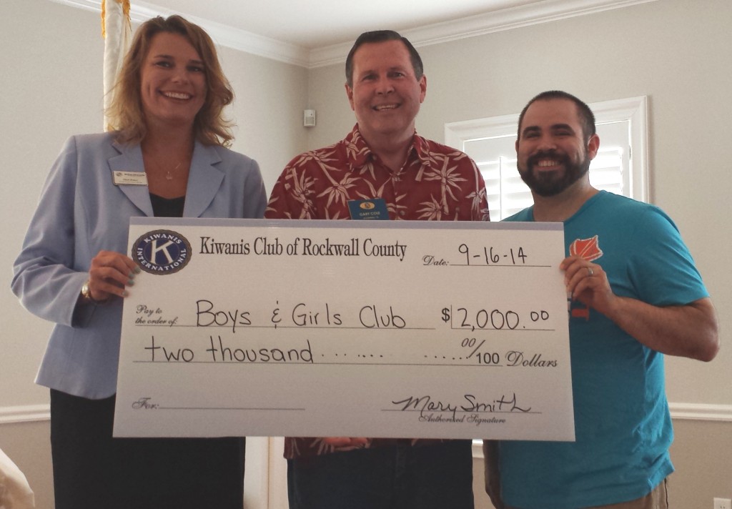 Rockwall County Kiwanis Club gives big on North Texas Giving Day – Blue ...