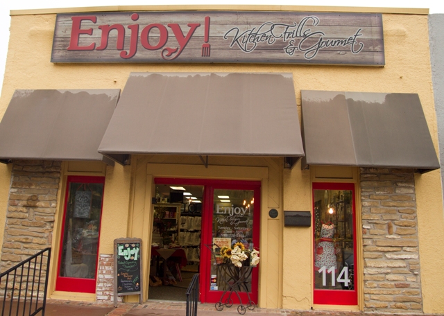 Spotlight on Downtown Rockwall: Enjoy! Kitchen Frills & Gourmet – Blue ...