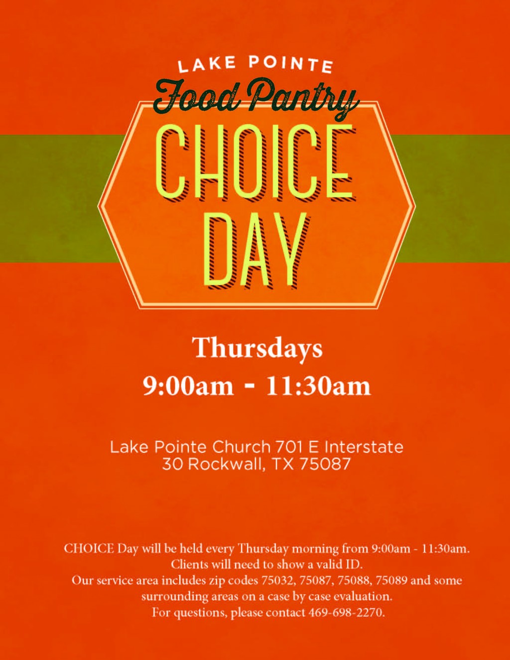 Lake Pointe Food Pantry offers ‘Choice Day’ for residents needing food ...