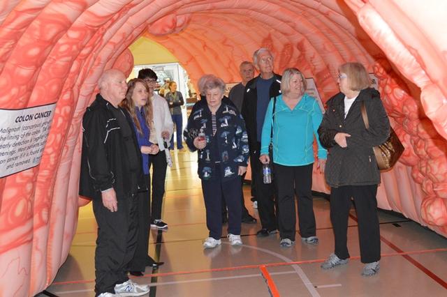 Colon Cancer Awareness Month kicks off with interactive display, Dress ...