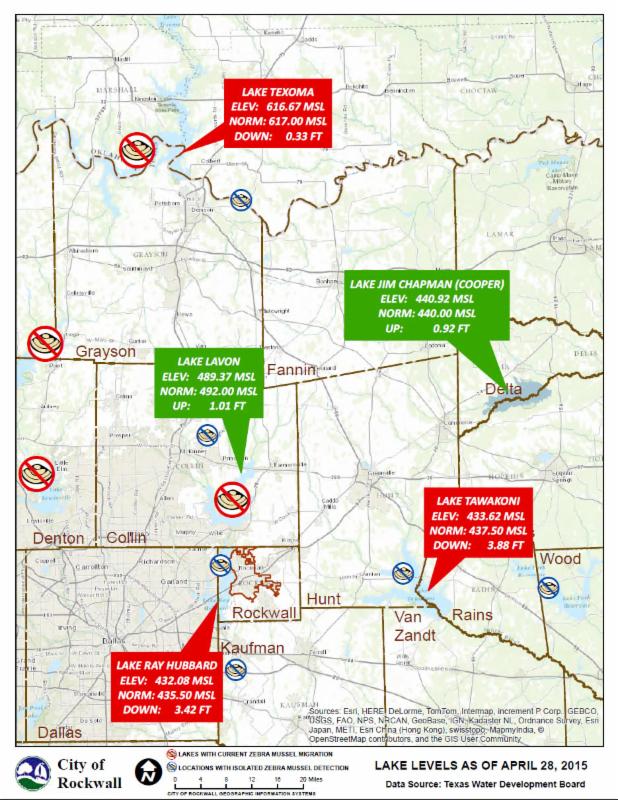 Current area lake levels as of April 28 – Blue Ribbon News