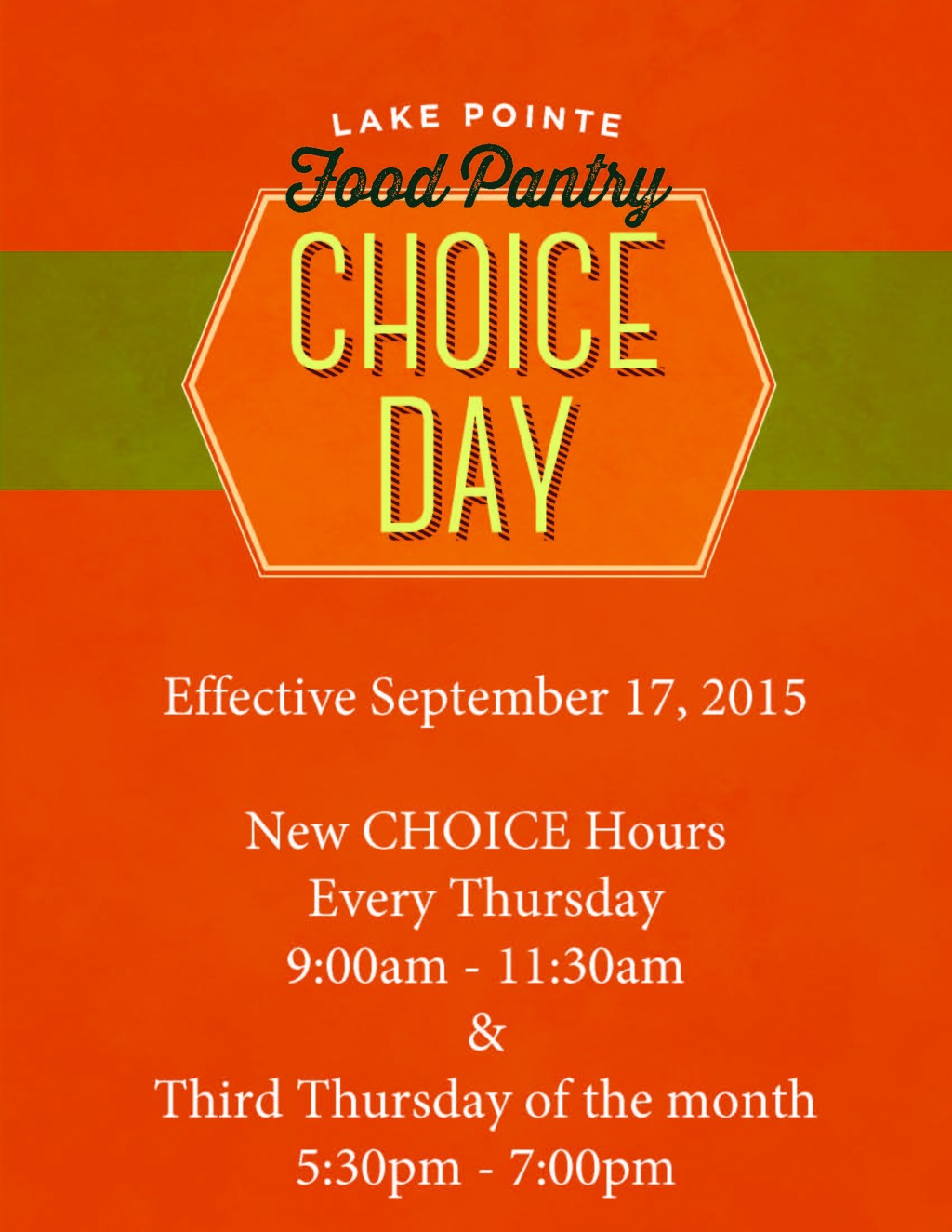 Lake Pointe Church adds new ‘Choice Day’ hours for residents needing ...