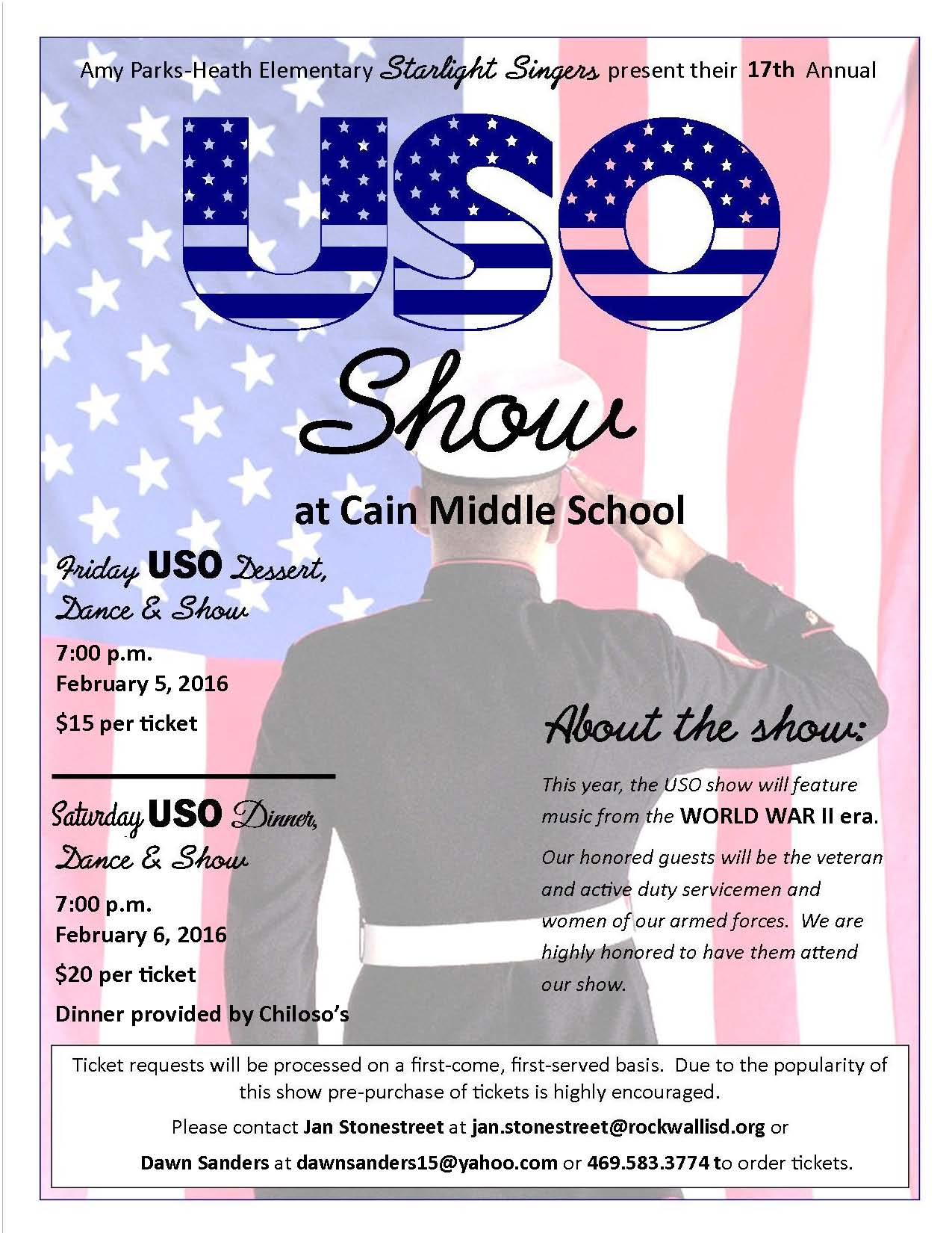 Amy Parks-Heath Elementary Starlight Singers to honor veterans at USO ...