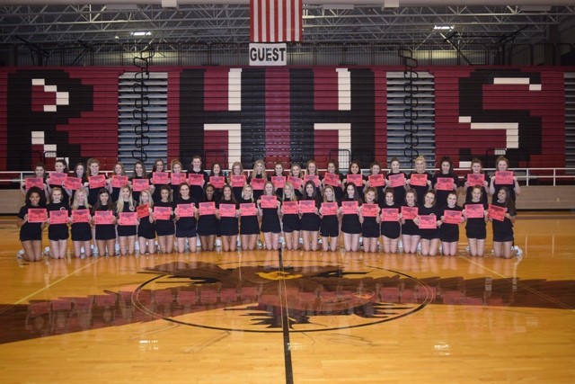 Introducing the 2016-17 Rockwall-Heath Cheerleaders, Mascots – Blue ...