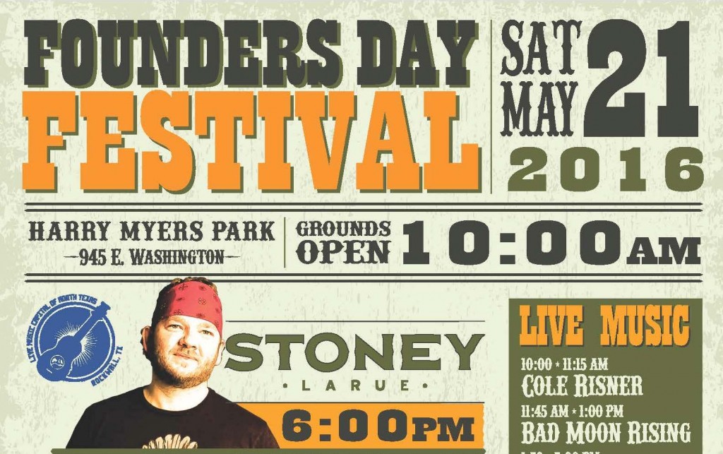 Clear your calendars for Founders Day this weekend – Blue Ribbon News