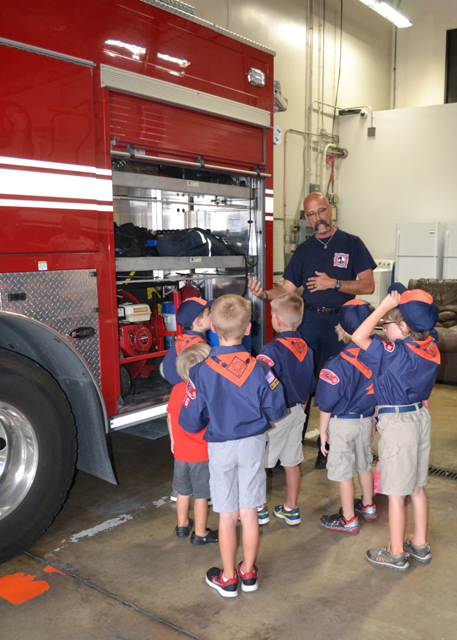 Tiger Scouts visit Rockwall Fire Department – Blue Ribbon News