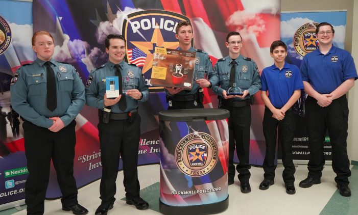 Rockwall Police Department honors C.O.P. volunteers for service to the ...