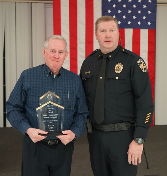 Rockwall Police Department honors C.O.P. volunteers for service to the ...