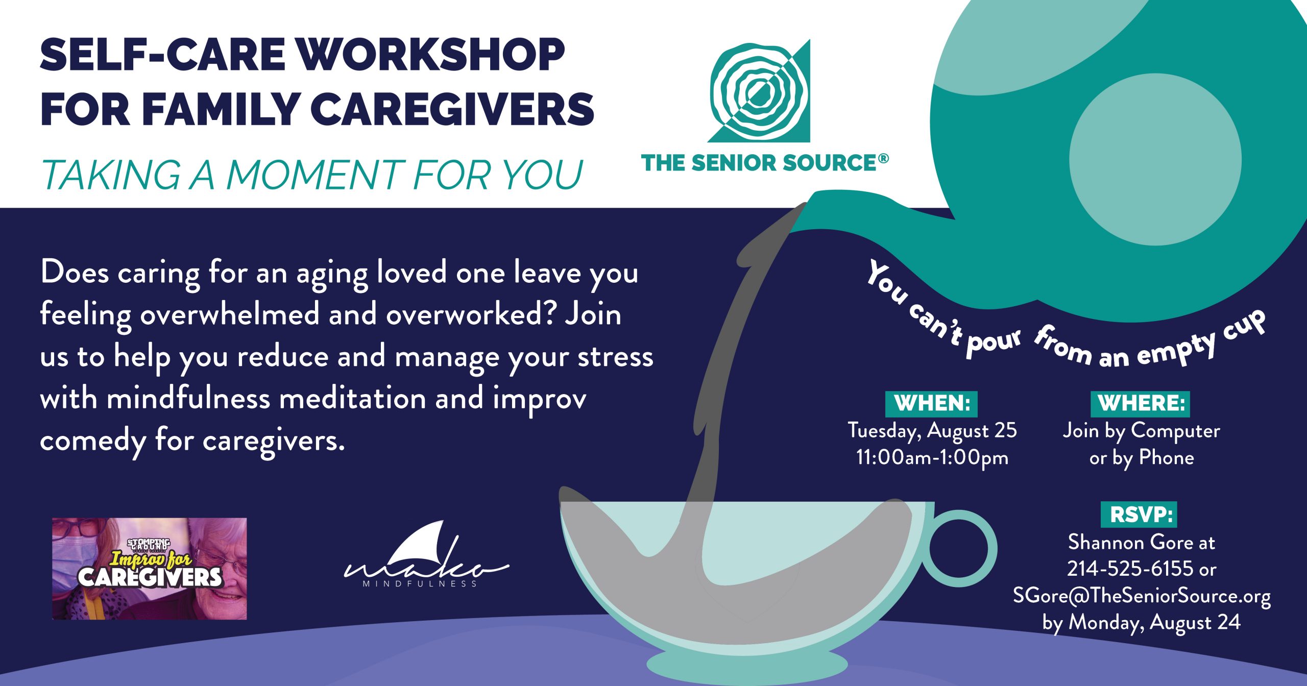 Self-Care Workshop planned for family caregivers Aug. 25 – Blue Ribbon News