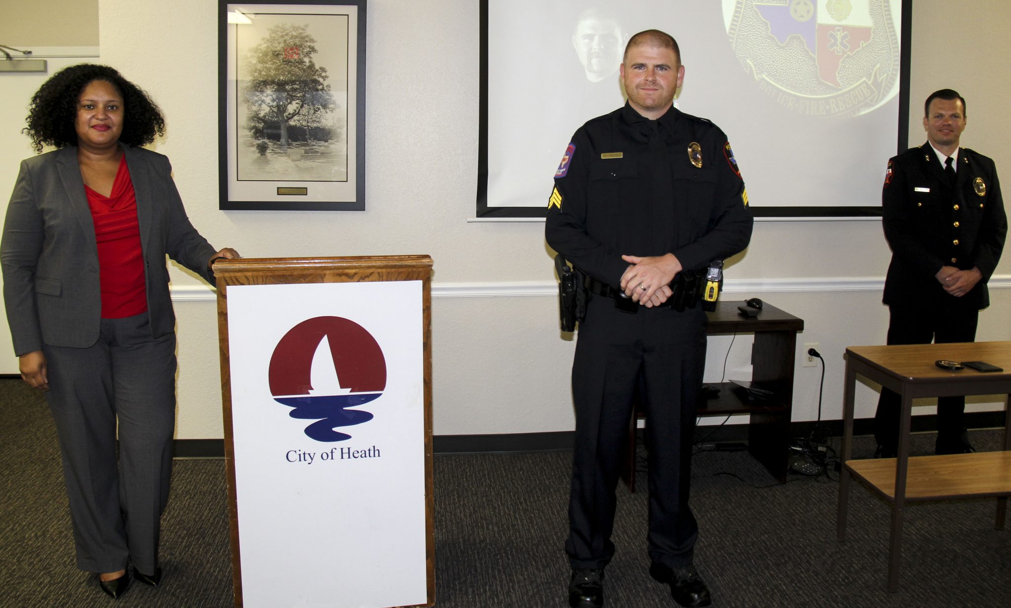 Heath DPS officers Michael Morgan and Dallas Talley promoted to rank of ...