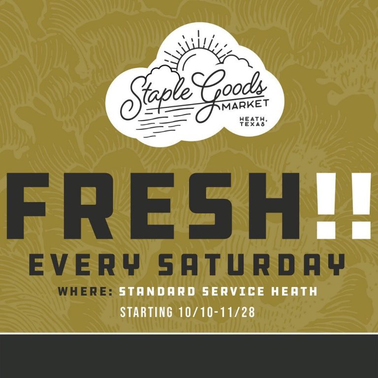 Staple Goods Market opens this Saturday in Heath – Blue Ribbon News