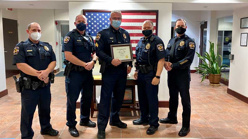 Rockwall Police Sergeant recognized with lifesaving award – Blue Ribbon ...