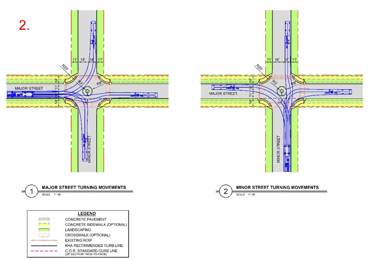Traffic ‘calming circles’ on Lakeshore Dr. / Summit Ridge explained ...