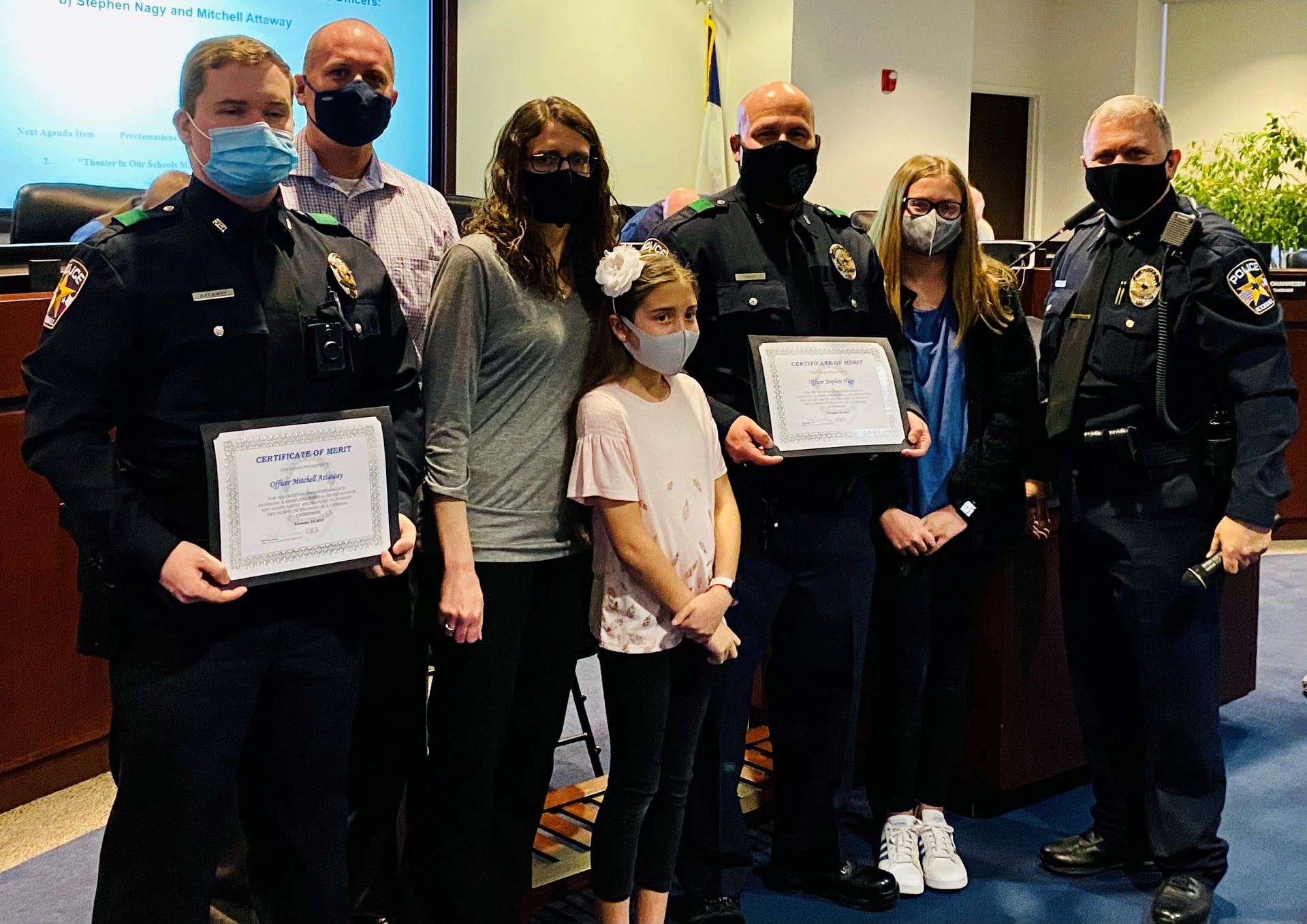 Rockwall police officers honored with Certificates of Merit – Blue ...