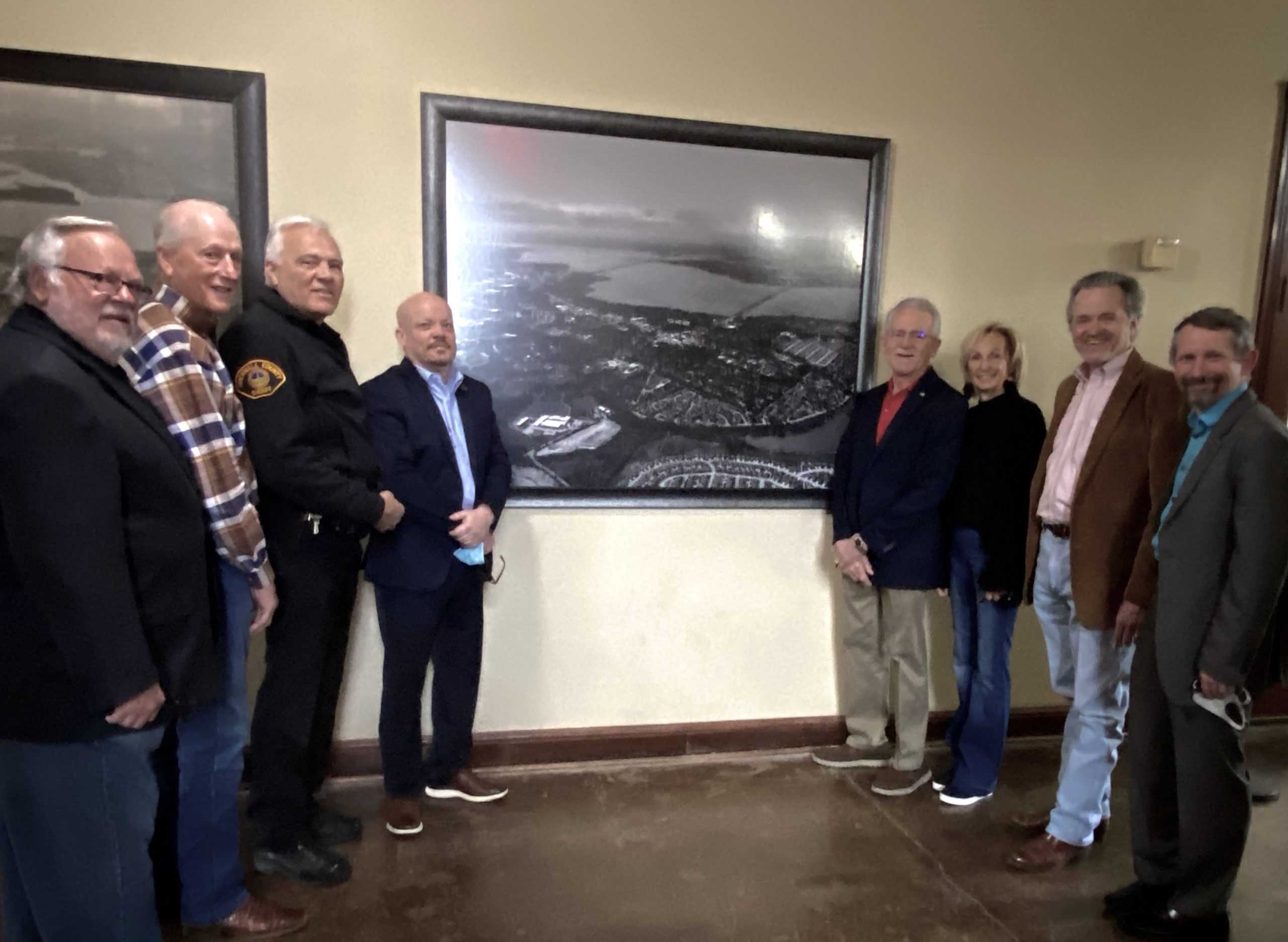 Then and Now: New aerial photo of City of Rockwall unveiled at historic ...