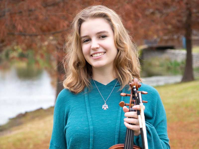Rockwall High School Orchestra Senior Spotlight: Grace Tatom – Blue ...