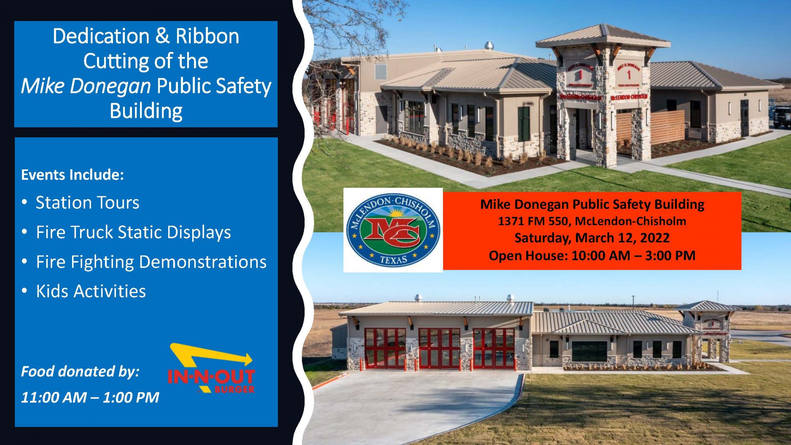 Dedication ceremony, ribbon cutting set for McLendon-Chisholm’s Mike ...