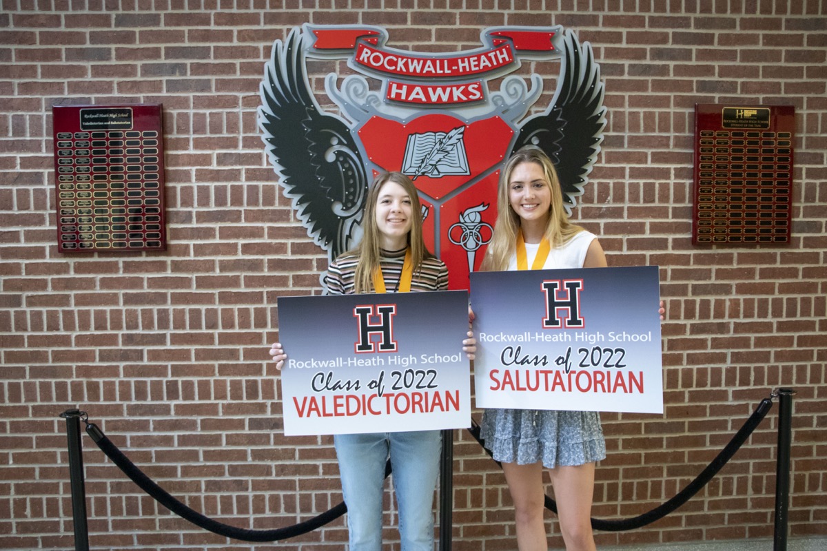 Rockwall, Rockwall-Heath high schools announce Top 10, Valedictorian ...