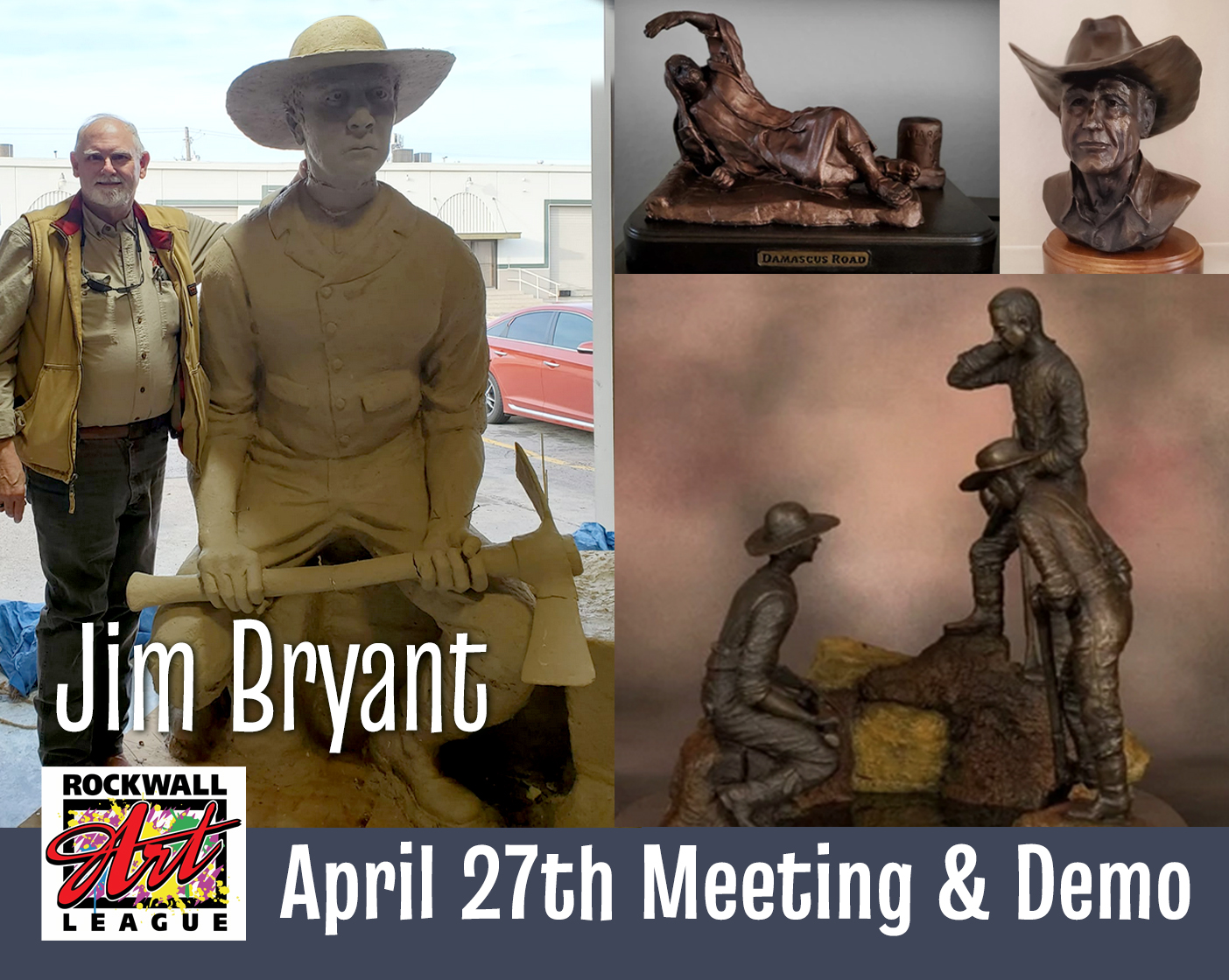 Rockwall ‘Discovery Statue’ sculptor Jim Bryant to be Art League’s ...