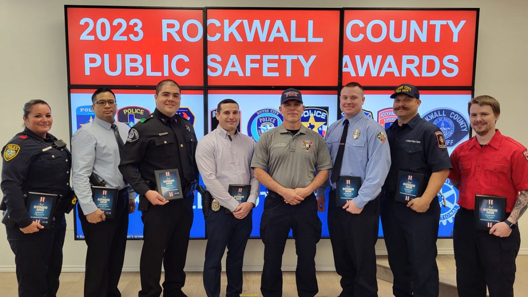 Rockwall Noon Rotary Celebrates Rockwall County Public Service Award ...