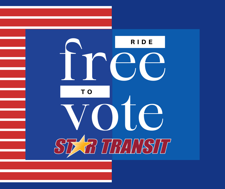 Ride free to vote – Blue Ribbon News