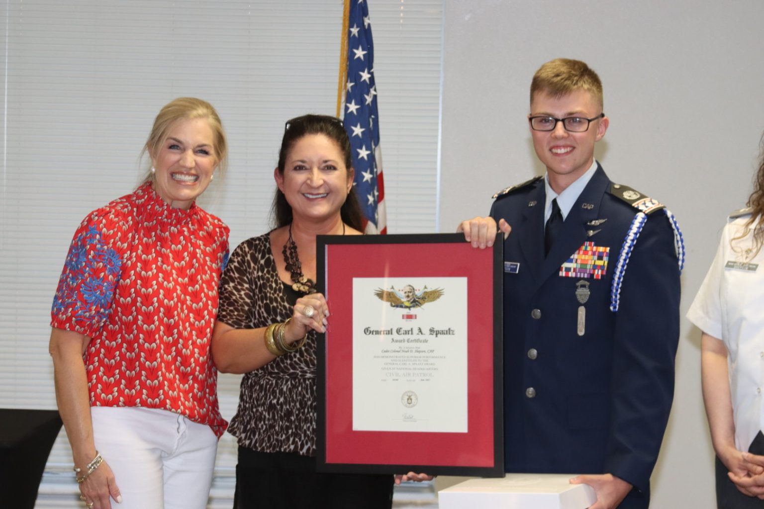 Cadet Colonel Noah Shepson receives Civil Air Patrol highest cadet ...