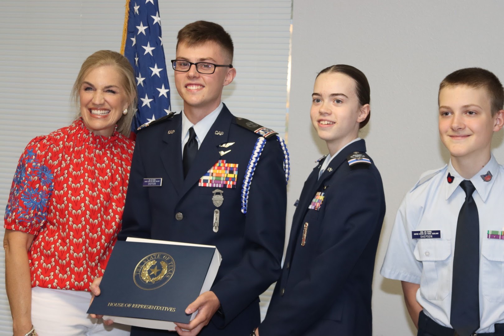 Cadet Colonel Noah Shepson receives Civil Air Patrol highest cadet ...