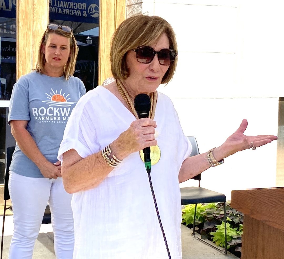 Rockwall celebrates beloved Farmers Market co-founder, Claudette ...