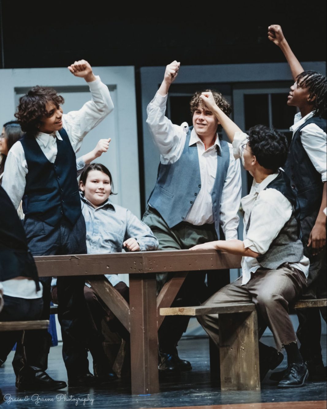 Les Miserables presented by RHHS Heath Hawk Theatre Company – Blue ...