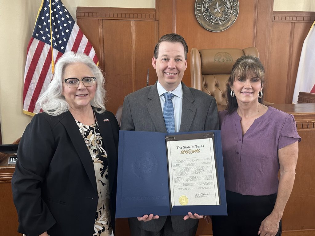Rockwall County Commissioner John Stacy recognized by State Rep ...
