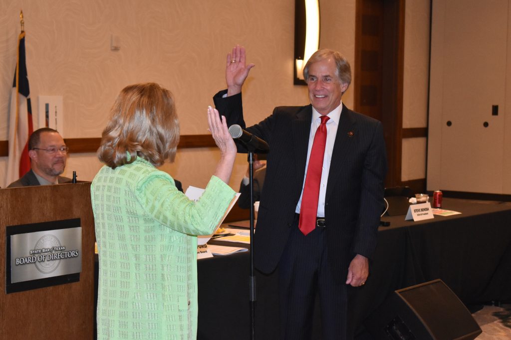 Rockwall Attorney G. David Smith Sworn In as President-Elect of State ...