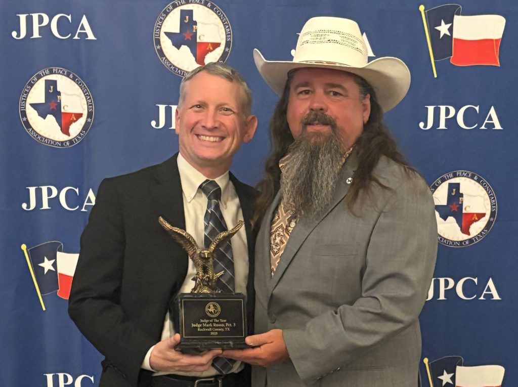 Rockwall’s Justice of the Peace Mark Russo named Judge of the Year at ...