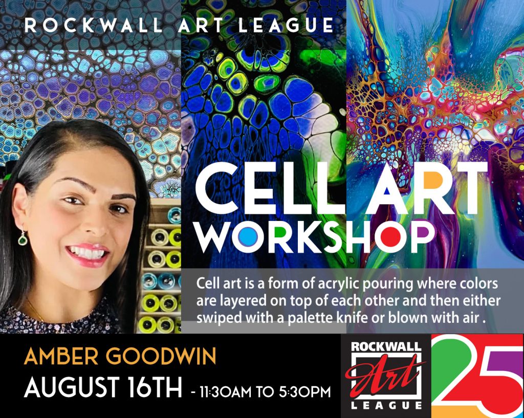Rockwall Art League to host Cell Art Workshop by Amber Goodwin – Blue ...