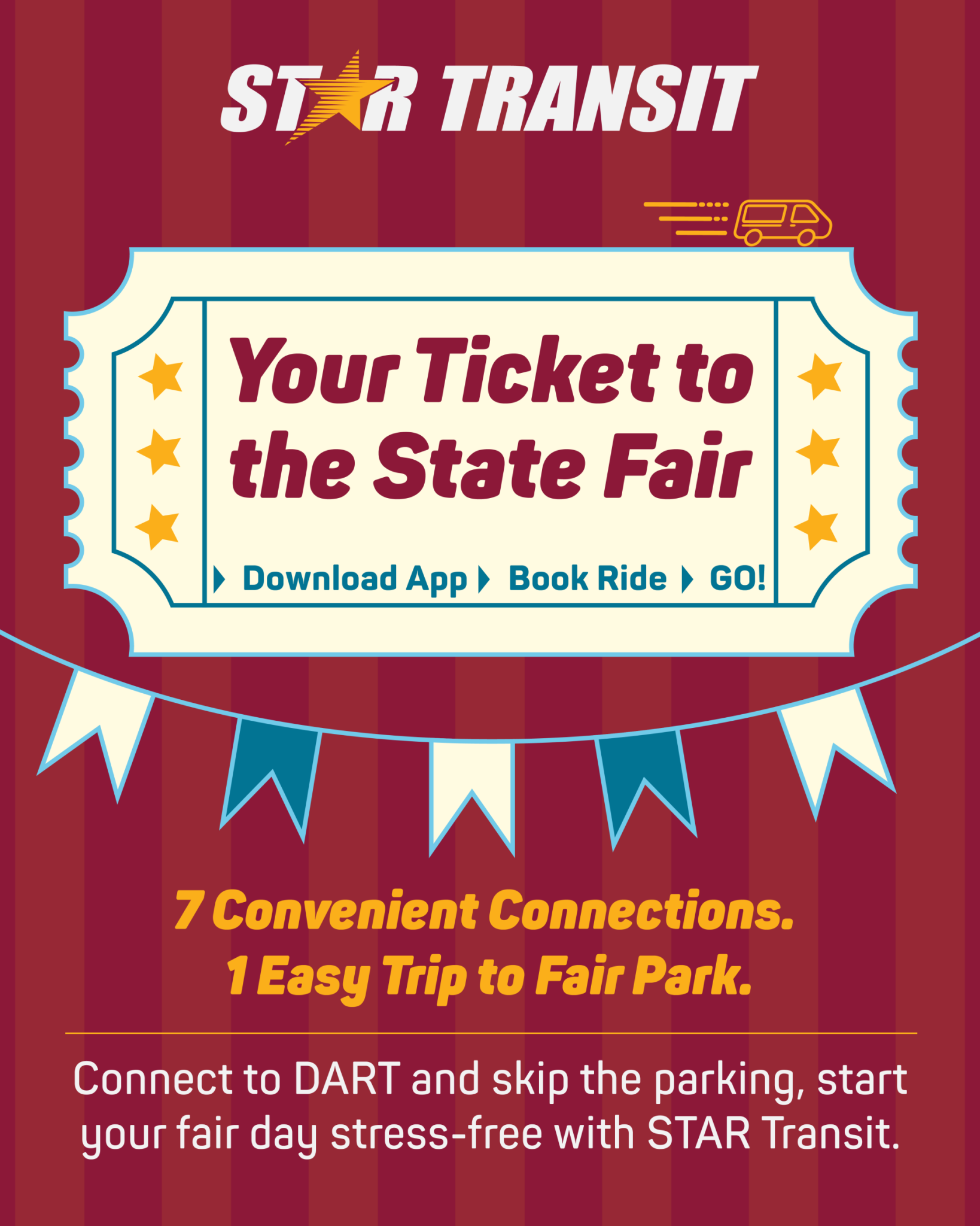 STAR Transit provides transportation connections to the State Fair of ...