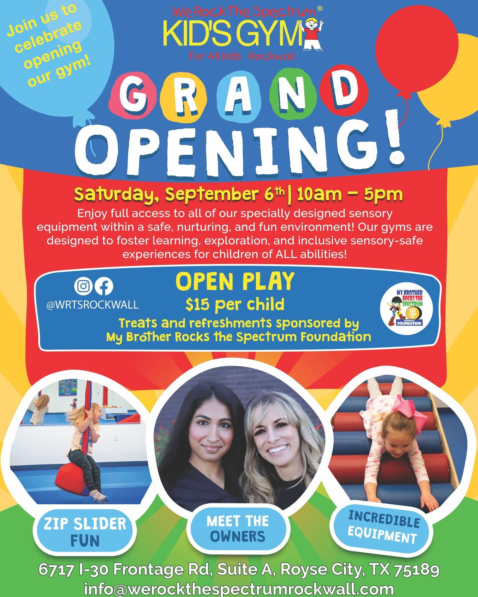 We Rock the Spectrum: A gym catering to children with autism and ...
