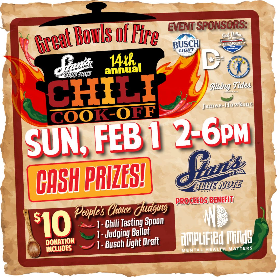 Great Bowls of Fire – Stan’s 14th Annual Chili Cook-Off – Blue Ribbon News